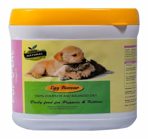 DOGUE PHARMA PUP-O-LAC Powder PUPPY Dog Food for All Breeds, Egg ...